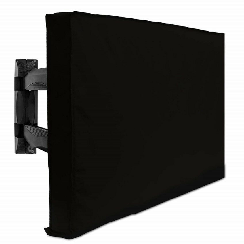Защитный экран для ТВ Оксфорд, для телевизоров, защита от погодных условий, черный