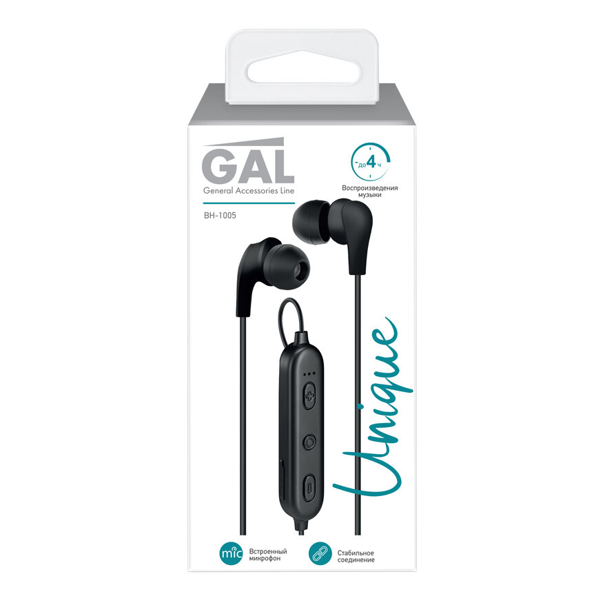 Наушники с микрофоном Bluetooth Gal BH-1005 беспроводные