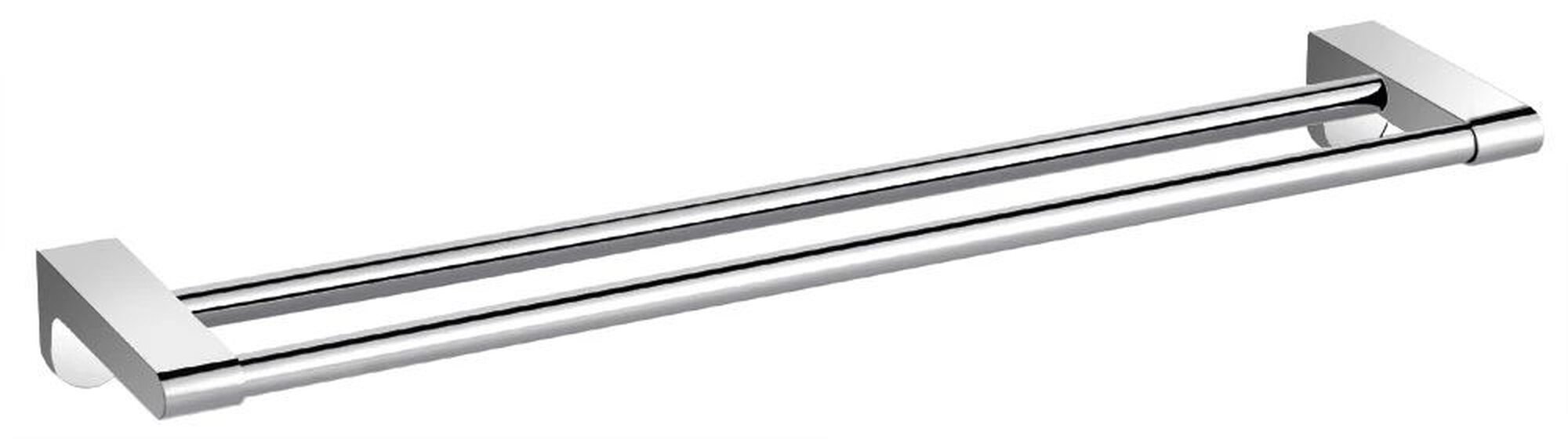 Вешалка FERRO AUDREY, для полотенец, металл, крепление к стене, 45 см, серебристая