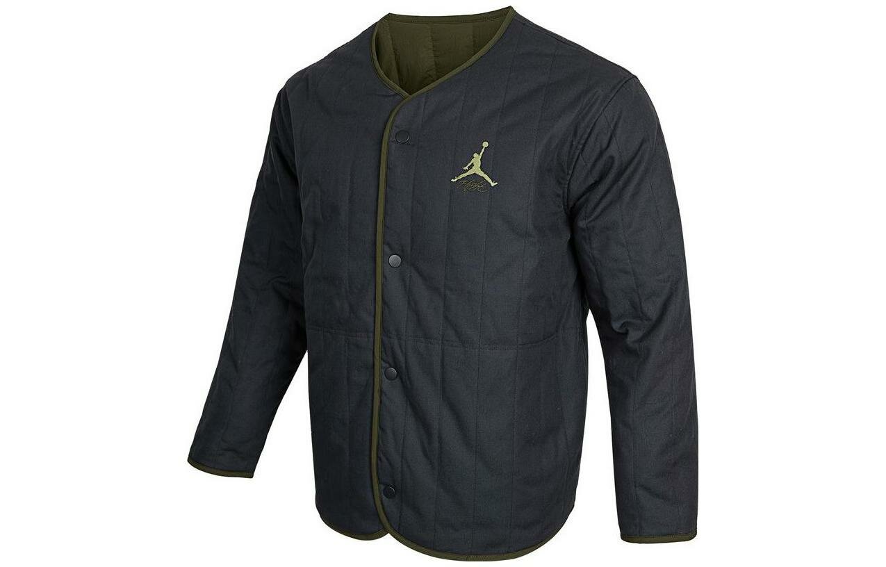 Куртка мужская Jordan Flight Heritage Puffer зимняя, черная, арт. 4384454 M EU