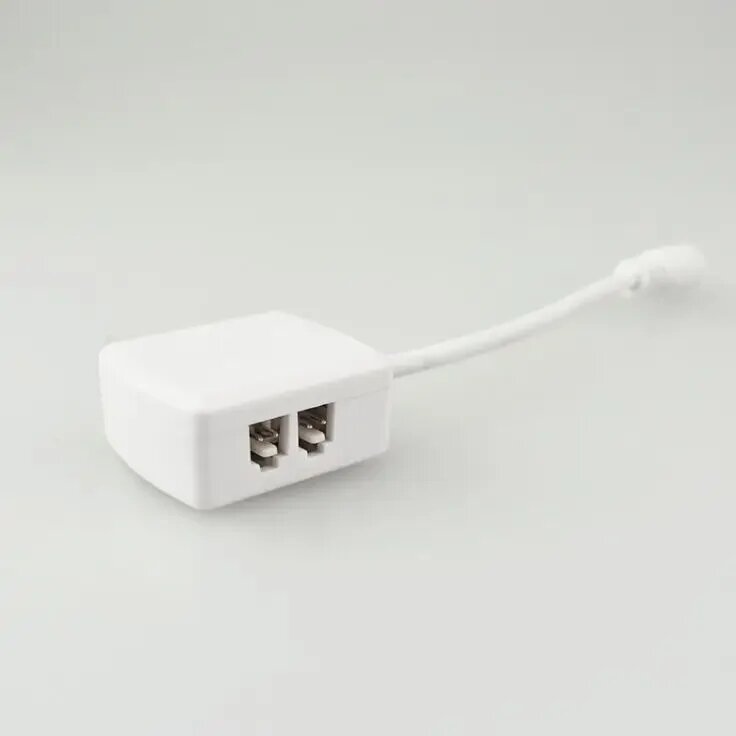 Разветвитель кабеля YSRSAI 150 см белый для LED подсветки 2Pin 4Holes Box