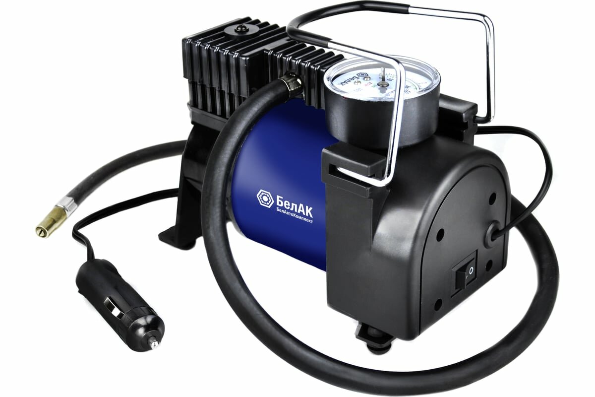 Компрессор для накачки шин 30 л/мин, 12В, ПРОФИ-30 БелАК