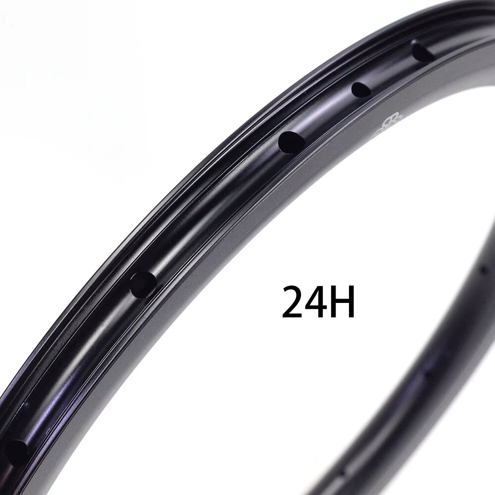 SILVEROCK Обод из сплава 16 дюймов 349 20H 24H 16H 28H для складного велосипеда Черный, 1pc 349 24H black
