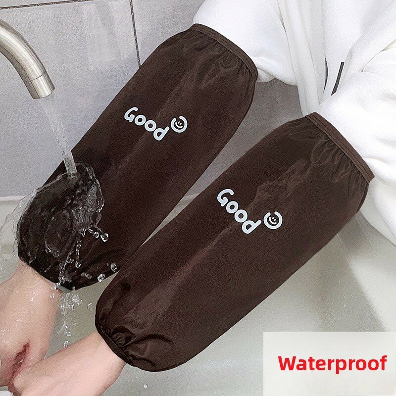 Картон стиль pvc чехлы для кухонных рукавов водонепроницаемые семейное использование коричневый