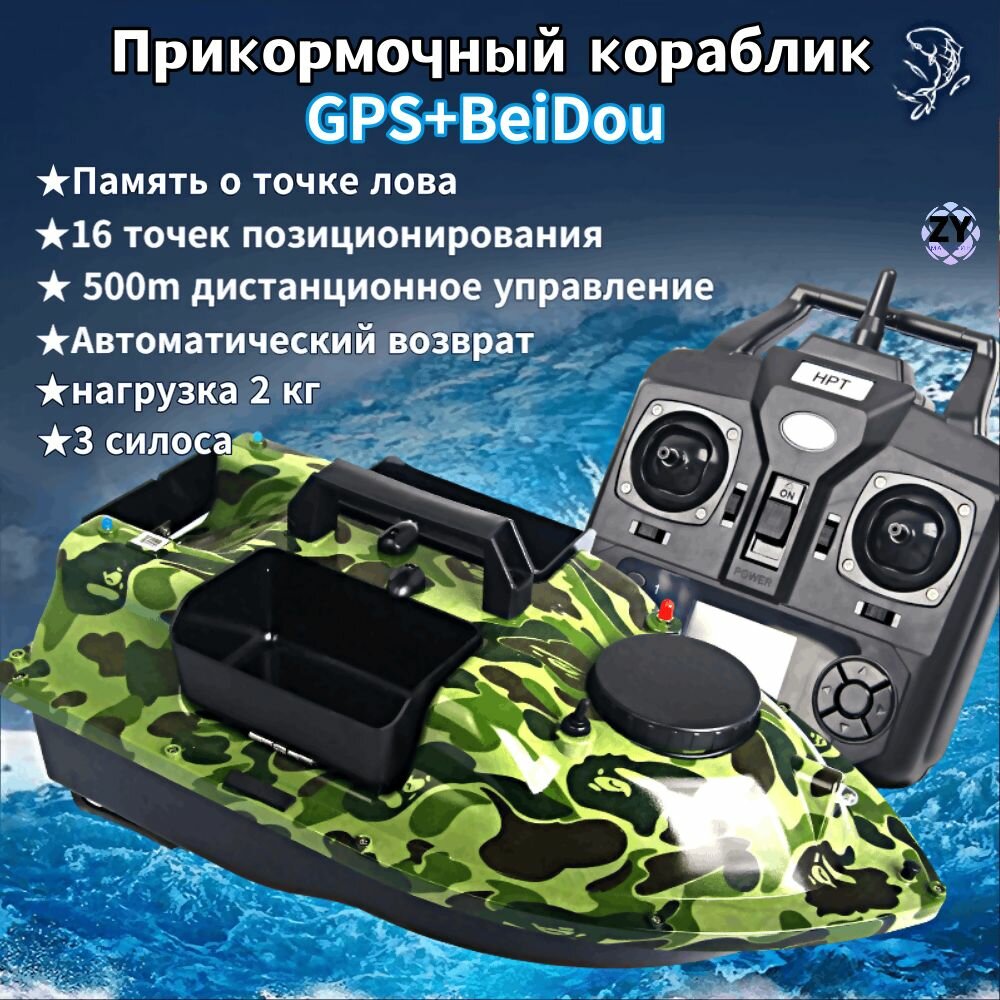 Прикормочный кораблик