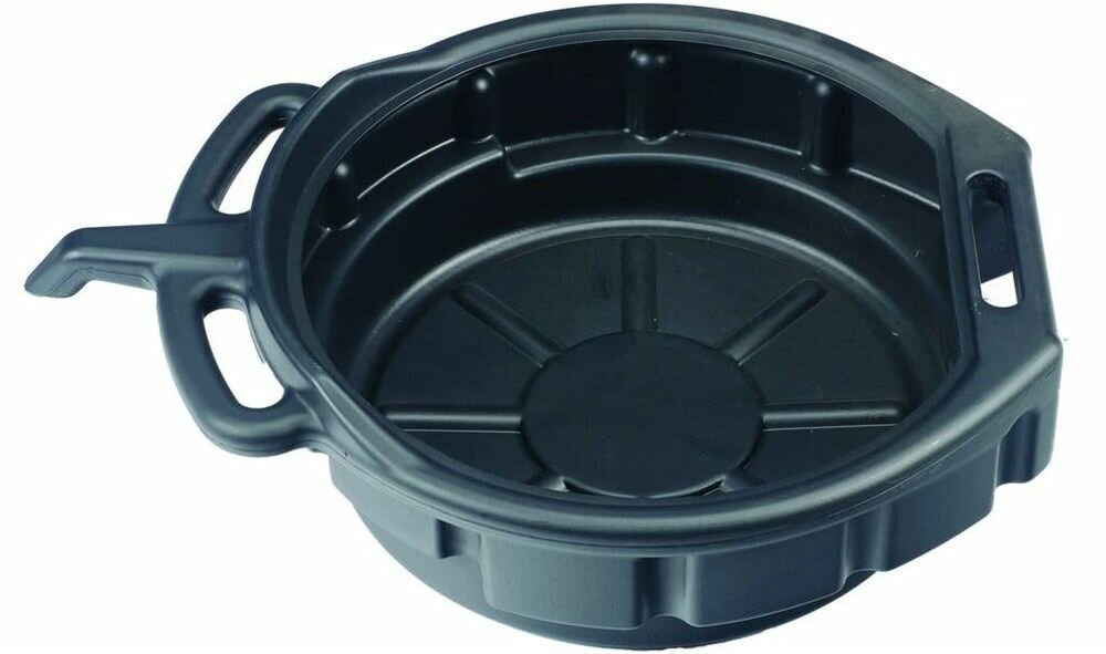 Поддон для слива масла со сливным носиком ТREK 15л пластиковый