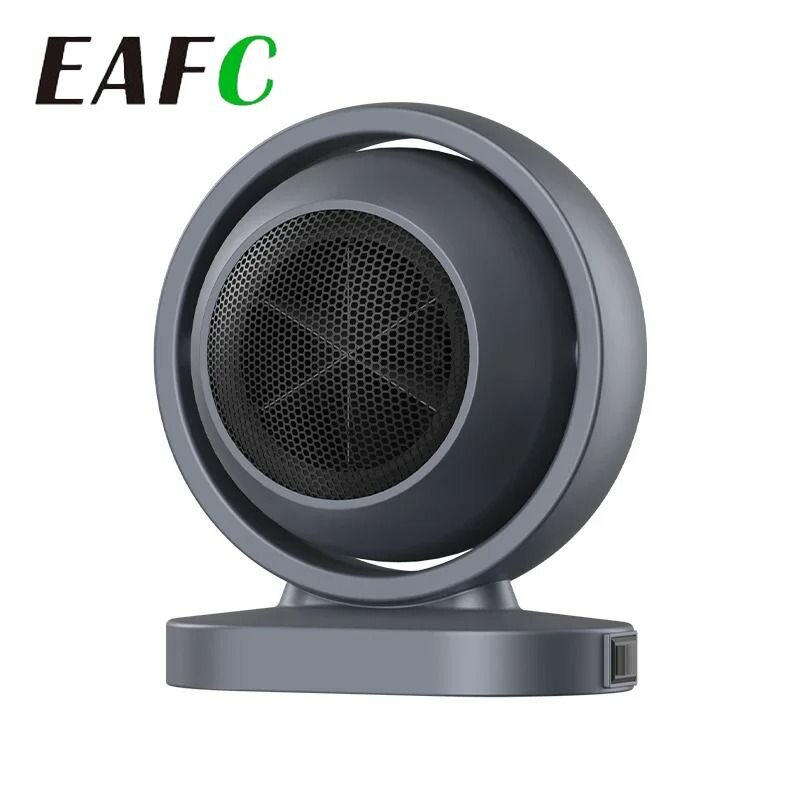 Обогреватель тепловая пушка тепловентилятор , обогреватель для дома, 380 Вт, черное