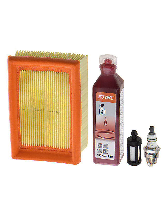 Комплект для ТО (фильтры топливный и воздушный, свеча BOSCH, масло) оригинал для бензореза STIHL TS-400