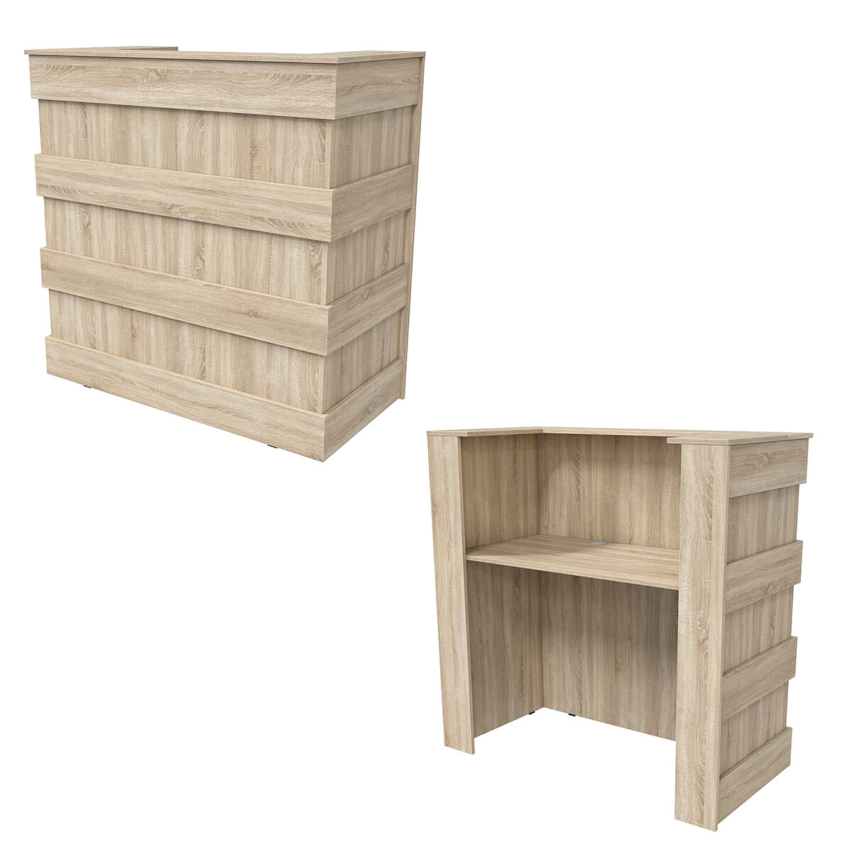 Ресепшн №50А в стиле "лофт", Дуб Сонома. Производитель товара - компания Westcom.