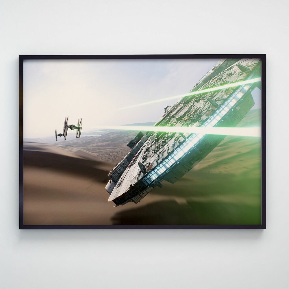 Плакат, постер Star Wars, Звёздные войны на бумаге, размер 21х30см