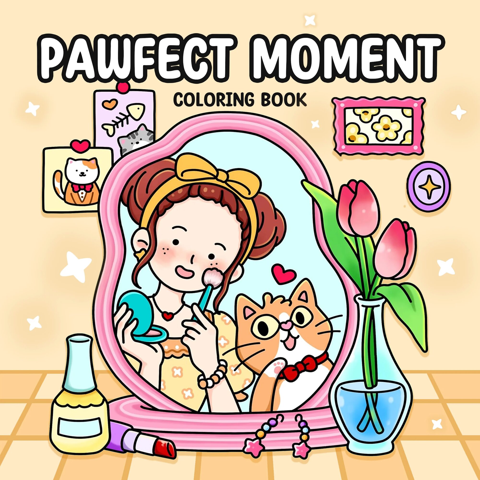 Книжка-раскраска COZY MOMENTS