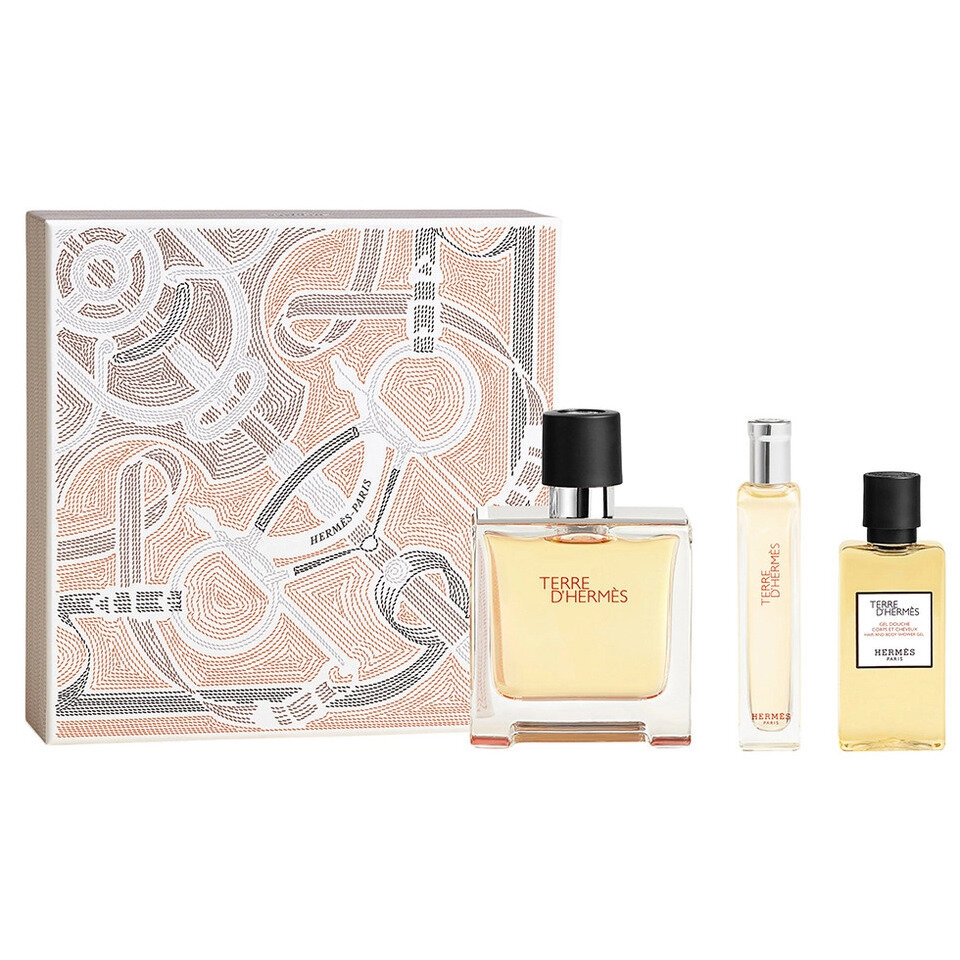 Набор Hermes Terre D Hermes Parfum 130
