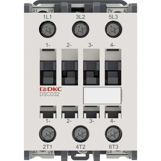 Контактор магнитный Dkc YON DSC032 32A 15кВт AC3 3P кат.220В AC, DSC032-3C00A230
