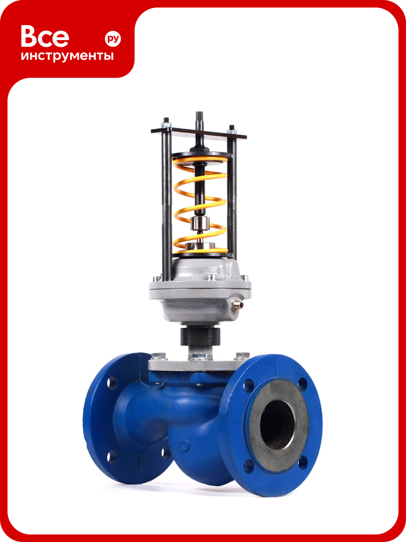 Регулятор давления до себя DN.ru PRB Ду50 Ру16 Kvs16, настройка 0.6-1.2 МПа D230-07154
