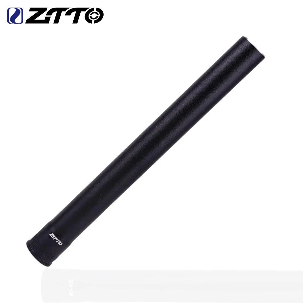 ZTTO Велосипедная передняя вилка, головная трубка из алюминиевого сплава, MTB, дорожный велосипед, воздушная передняя подвеска, прямая коническая стоячая труба 1/2 1/8 28,6 мм