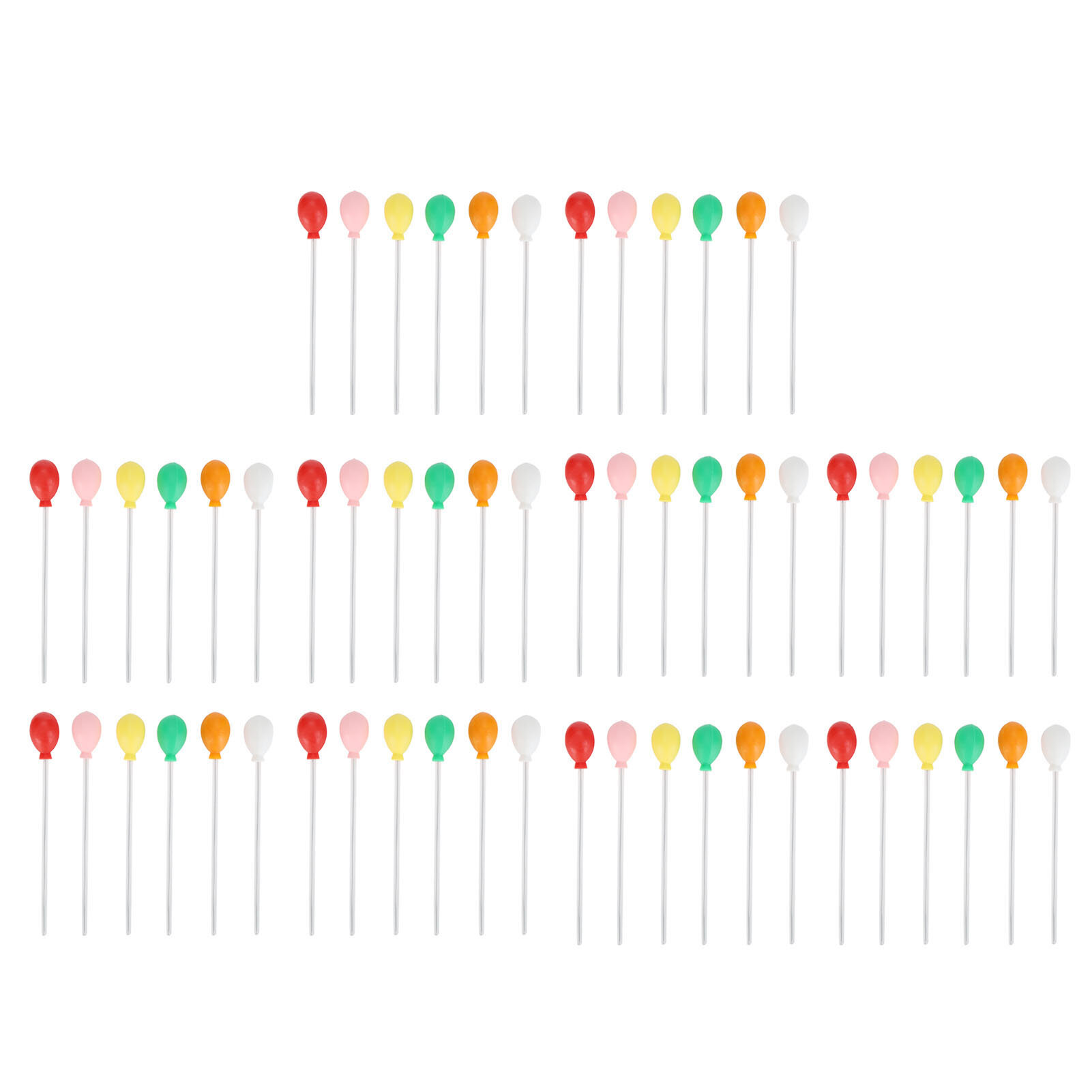 60 шт, разноцветные воздушные шары для кукольного домика, изысканные миниатюрные аксессуары для кукольного дома, форма шара