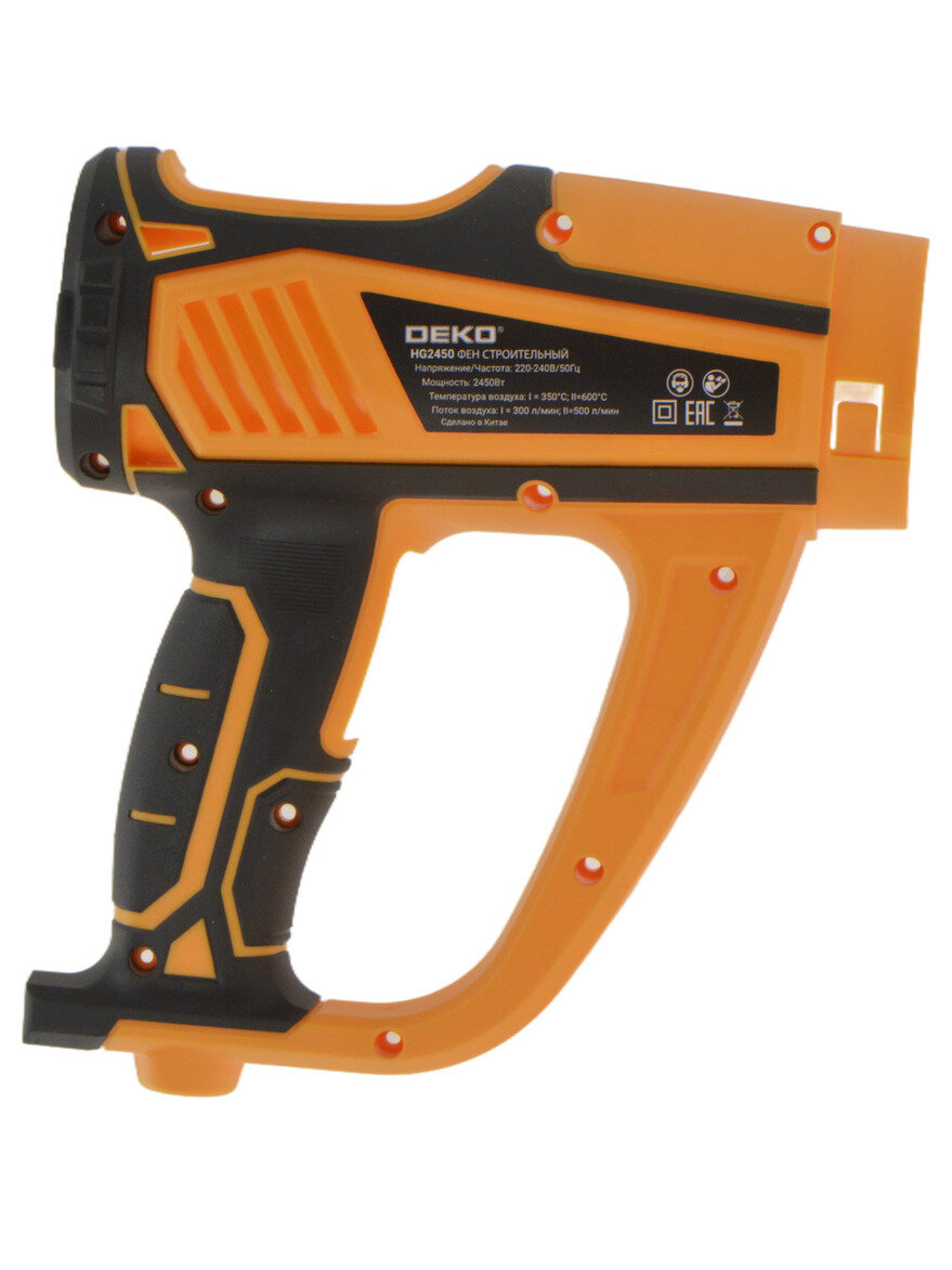 Корпус (правая половина) для фена строительного DEKO HG2450