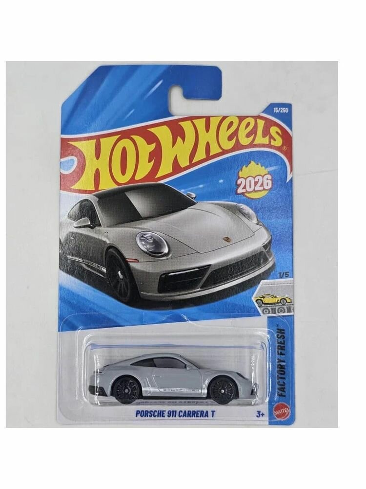 Машинка Mattel Hot Wheels 2026A C4982 Porsche 911 Carrera T