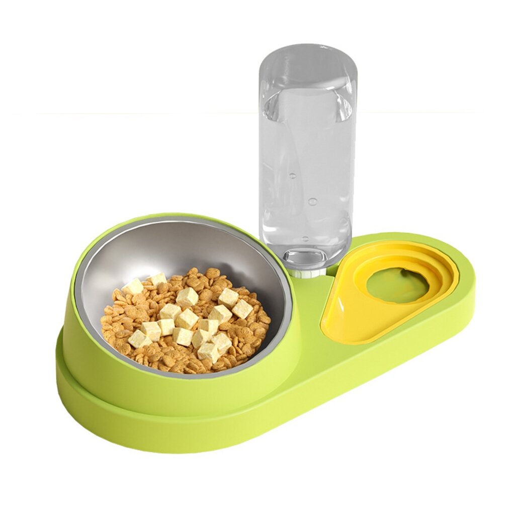Автоматическая кормушка для домашних животных набор для собачьего корма для собачьей миски наклонной наклон