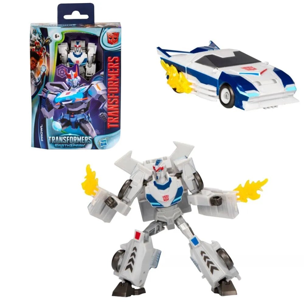 Трансформеры Hasbro Игрушка Transformers Toys EarthSpark Deluxe Class Prowl 5" Action Figure