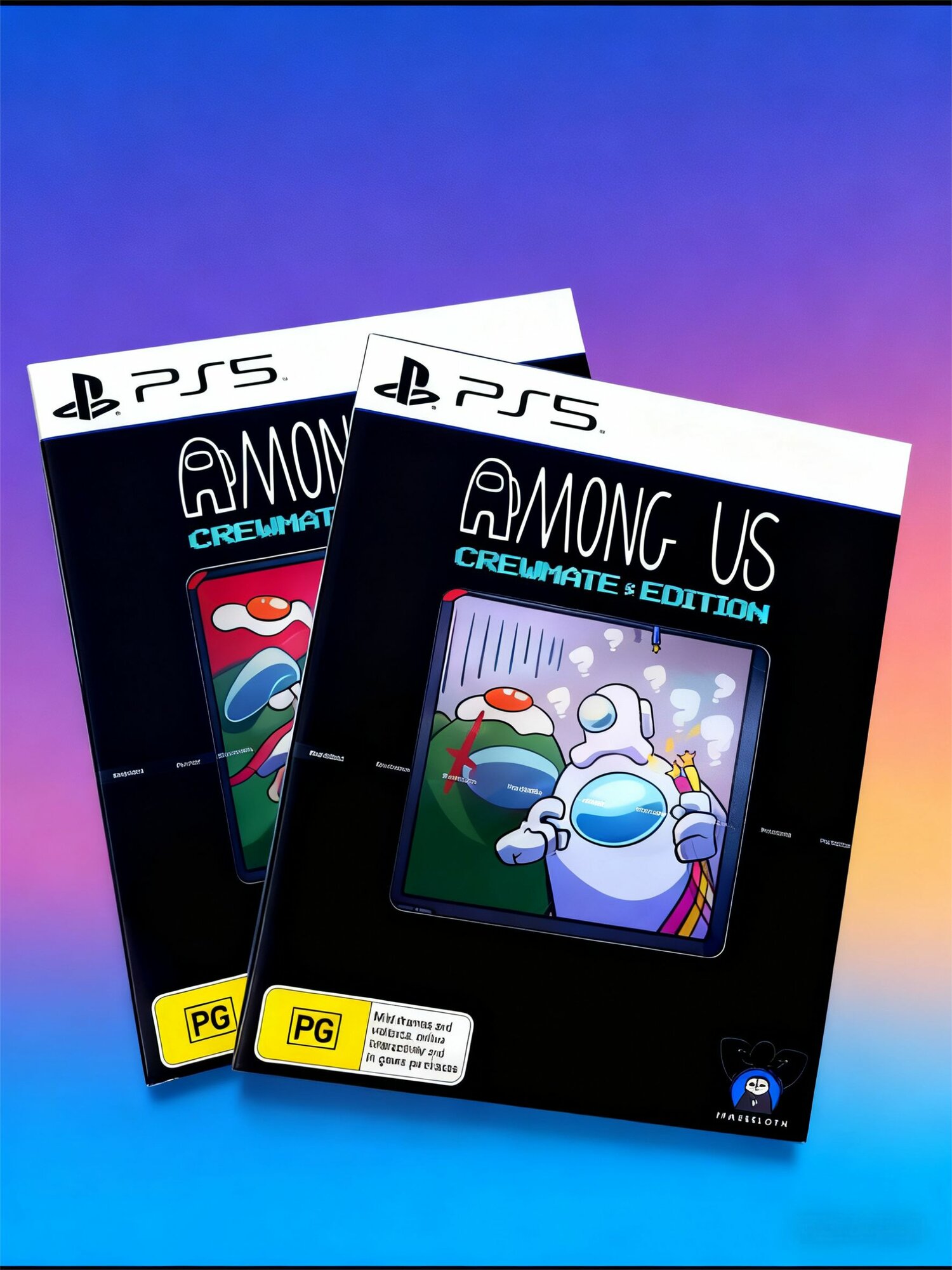 Игра Among Us : PS5 Edition，Заводская упаковка (не вскрывалось)