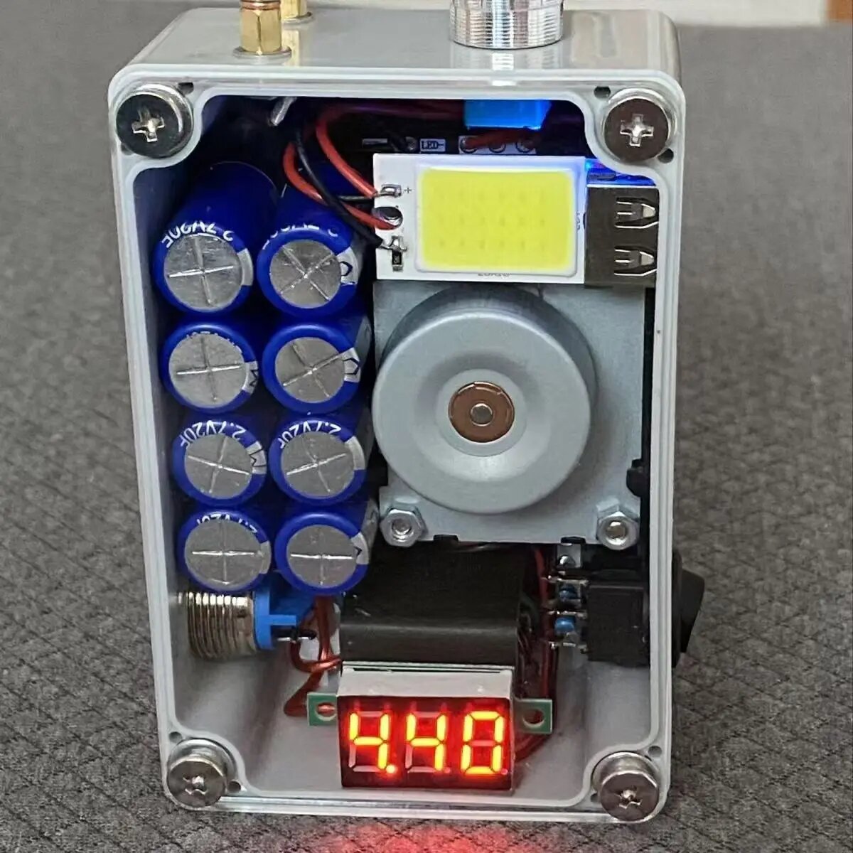 Ручной генератор с USB зарядкой, Цвет: 3 Capacitors — фото 1