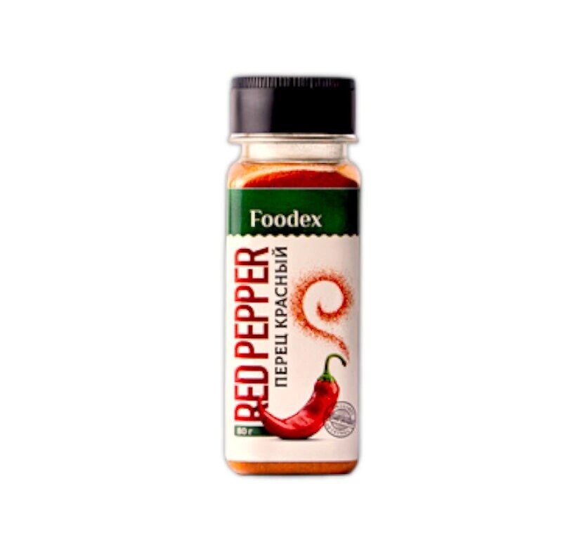 Красный перец молотый Red pepper Foodex 80 г