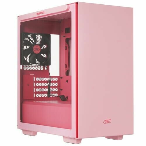 Компьютерный корпус DEEPCOOL MACUBE 110 (R-MACUBE110-PRNGM1N-A-1) розовый