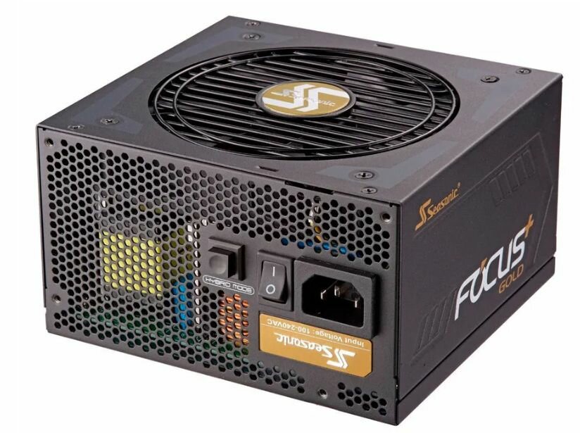 Блок питания Seasonic FOCUS GX-650 (GX-650 (SSR-650FX)) черный - 650 Вт, 80+ Gold, ATX 24-пин, 4 pin + 4 pin x2 CPU, 10 SATA, 4 x 6+2 pin PCI-E