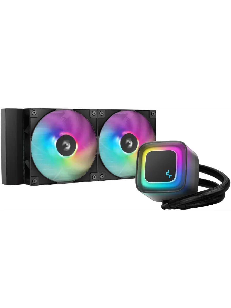 Система водяного охлаждения LE240 V2 ARGB чёрная 4-pin