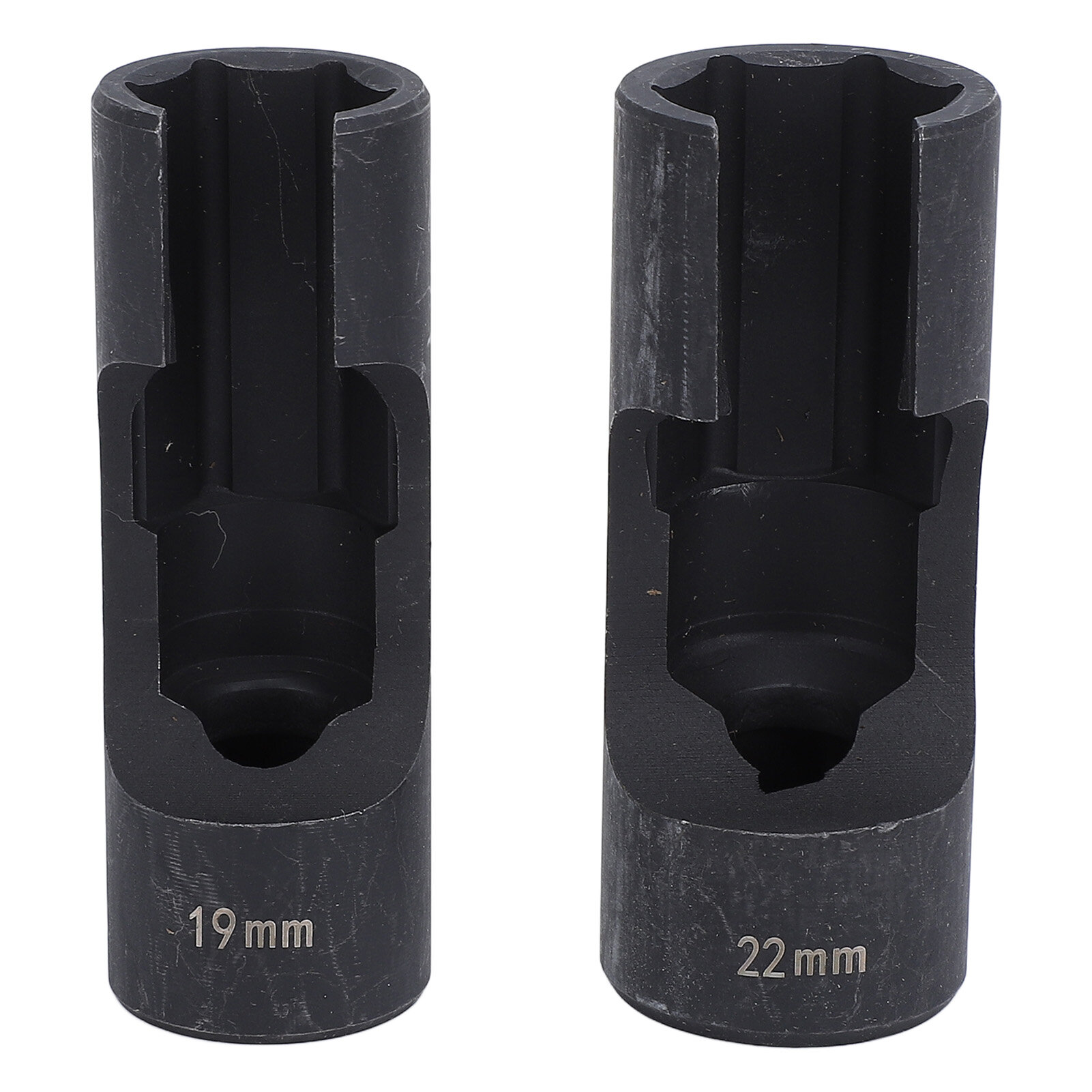 2 Шт 1/2-Дюймовая Форсунка Топливопровода Торцевой Ключ Набор Гаечных Ключей Хромированная Сталь Tangsten для Изогнутых Труб Датчики EGT Термопереключатели 19 мм + 22 мм