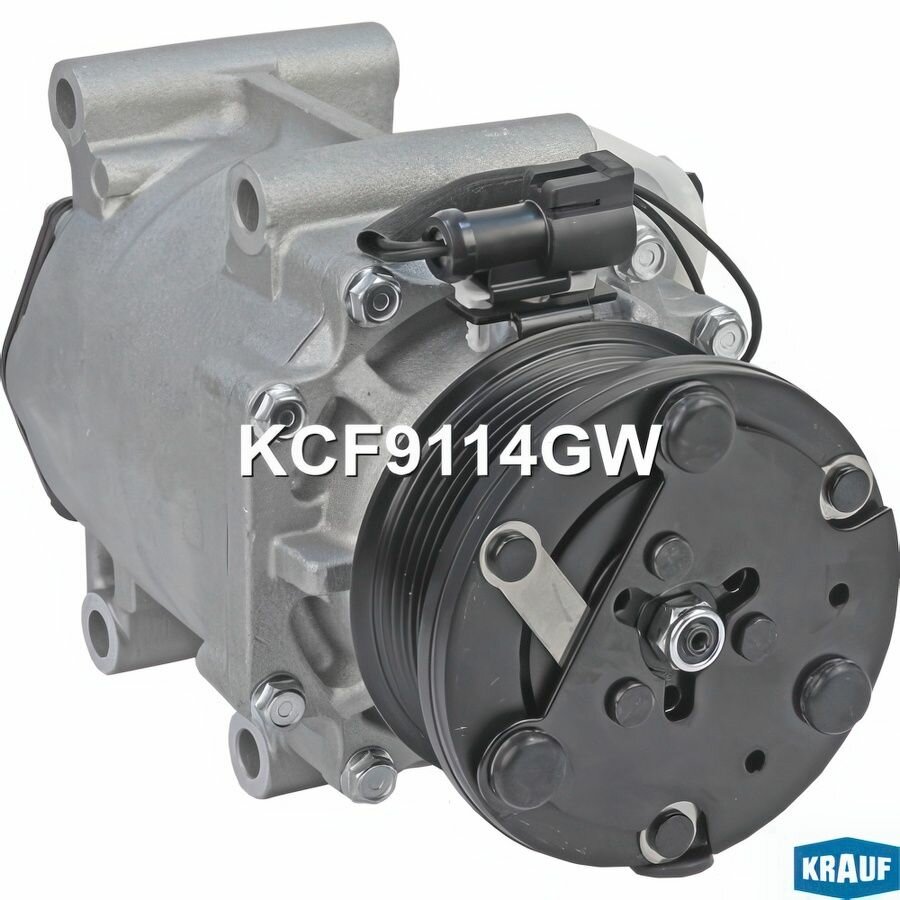 Компрессор кондиционера, для Форд Фиеста, Фокус, Транзит, Мазда 2, Фьюжн арт KCF9114GW