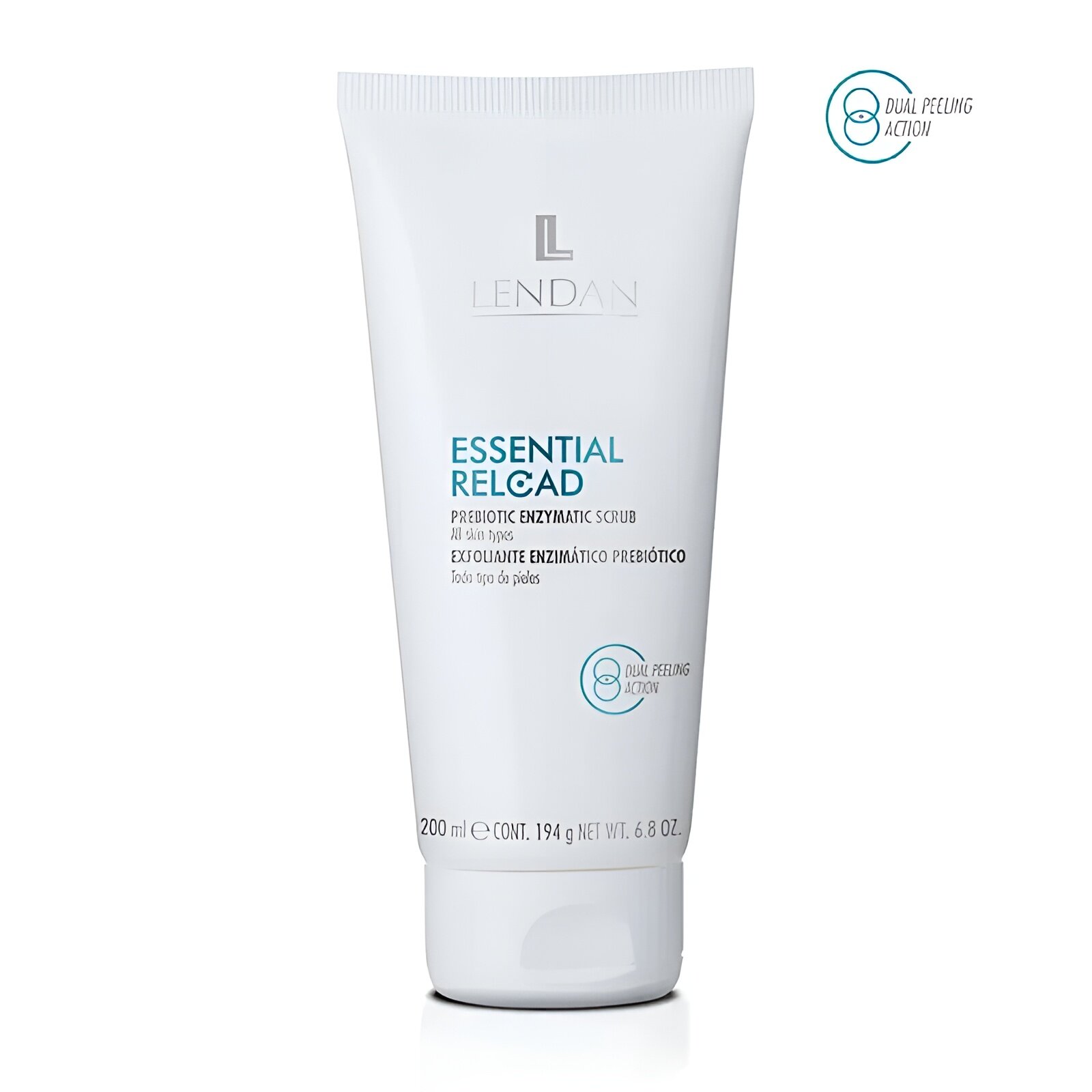 Энзимный пилинг-скраб для лица Lendan RELOAD, с пребиотиками, 200мл