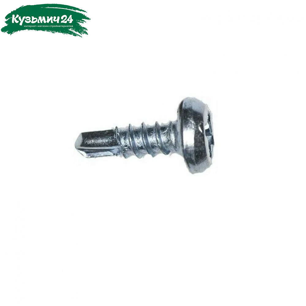 Саморез клоп Жесть со сверлом оцинкованный 3,5х9,5 мм 400 шт