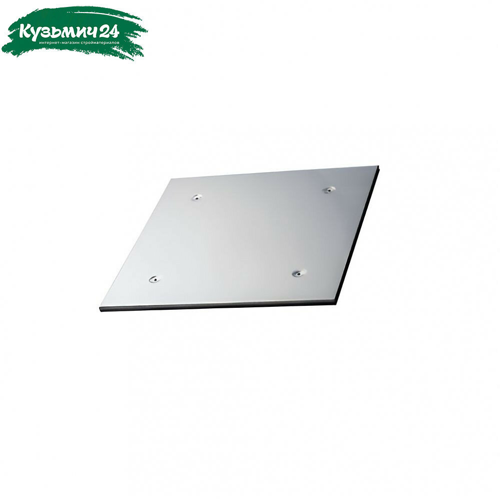 Экран защитный для печей и каминов Ferrum 500x500 мм, сталь 0.5 мм, d 110 мм