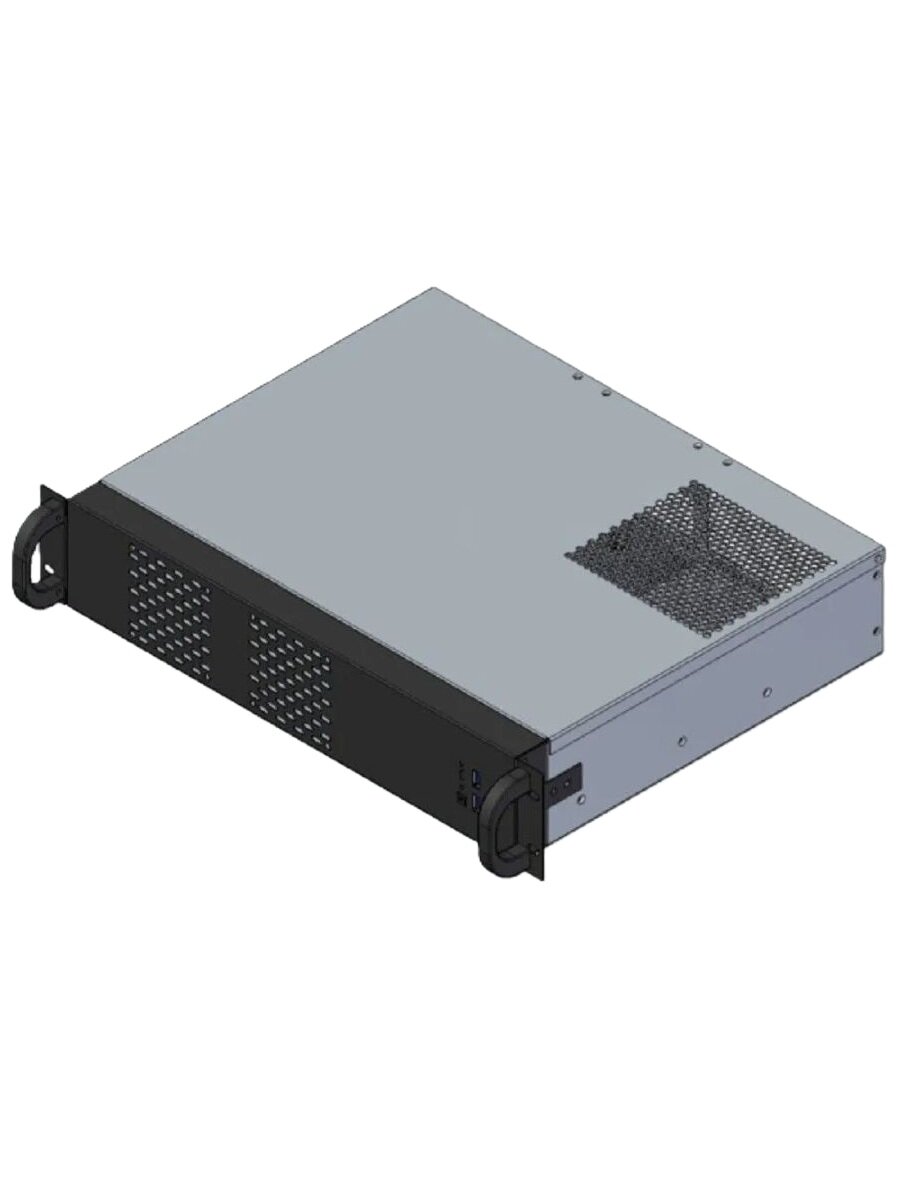 Корпус серверный 2U Procase 2U350-04 без БП, глубина 350мм, MB 9.6"x9.6" 4 HDD