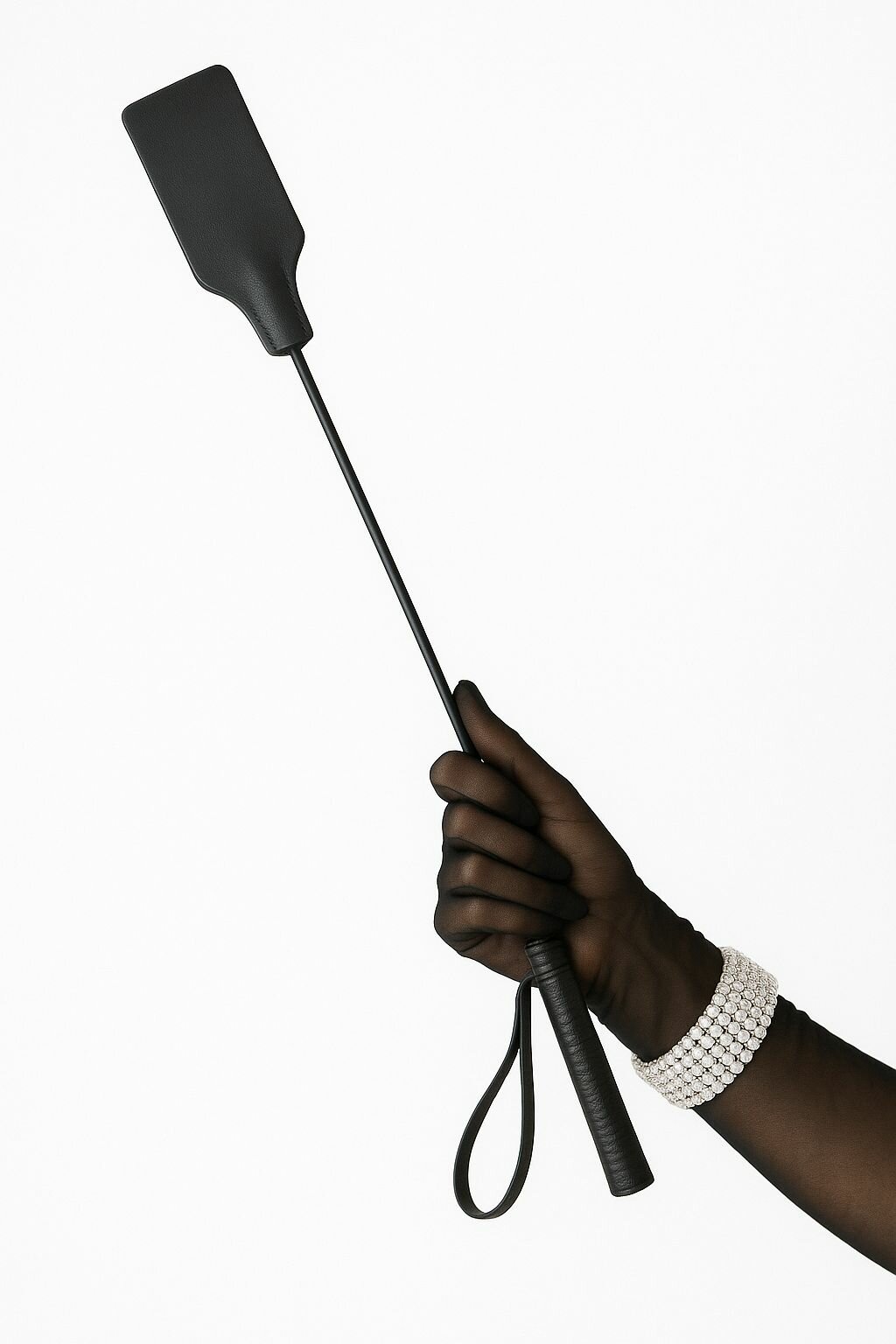 Стек BDSM Арсенал Классика, с ручкой-петлёй, натуральная кожа, Россия