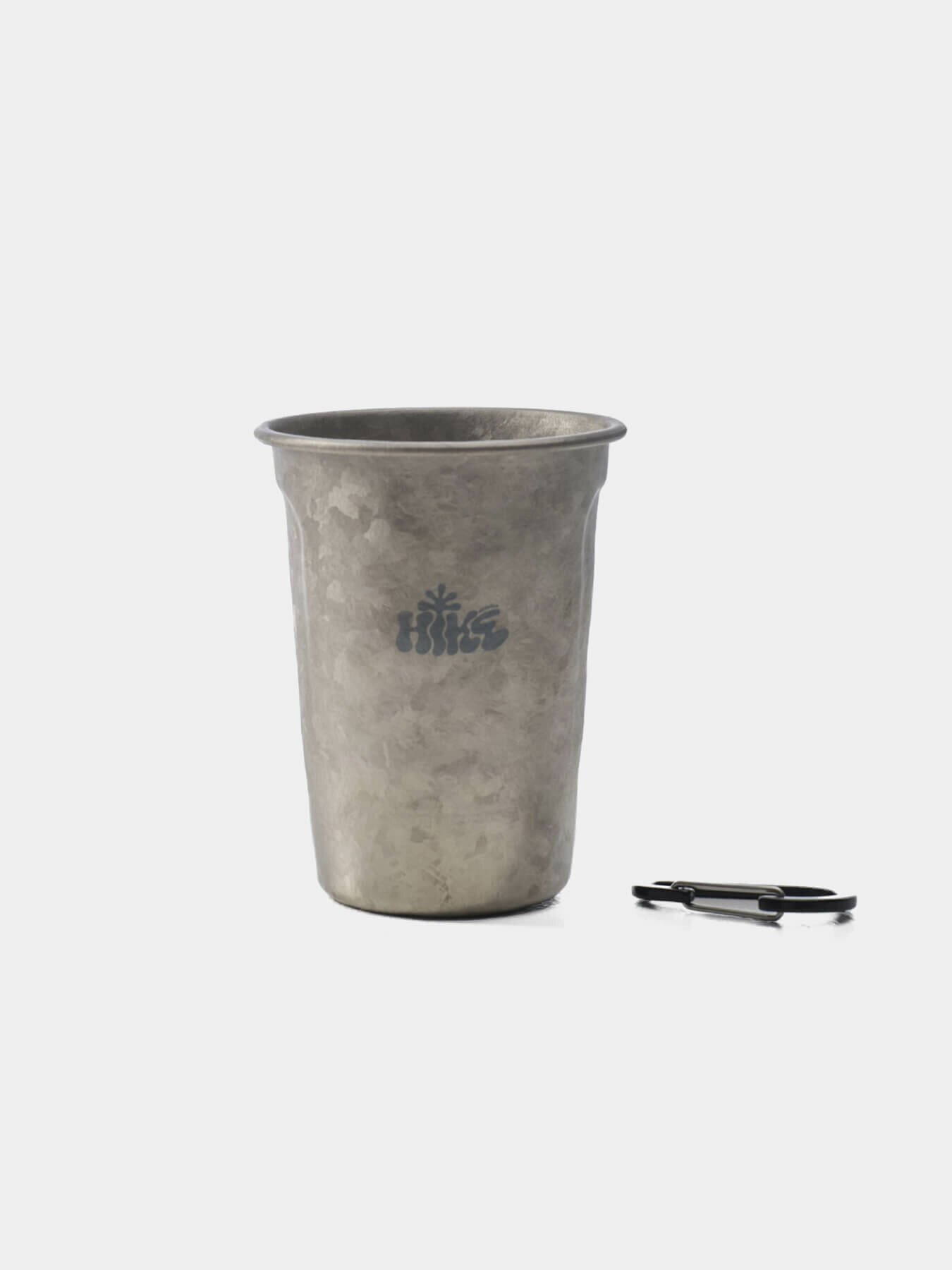 Титановый стакан объем 350мл hike athletics ( one size / серый )