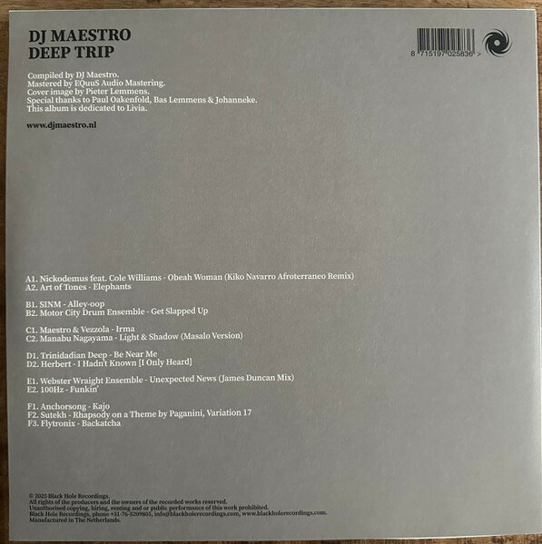 DJ Maestro - Deep Trip (3LP) — фото 1