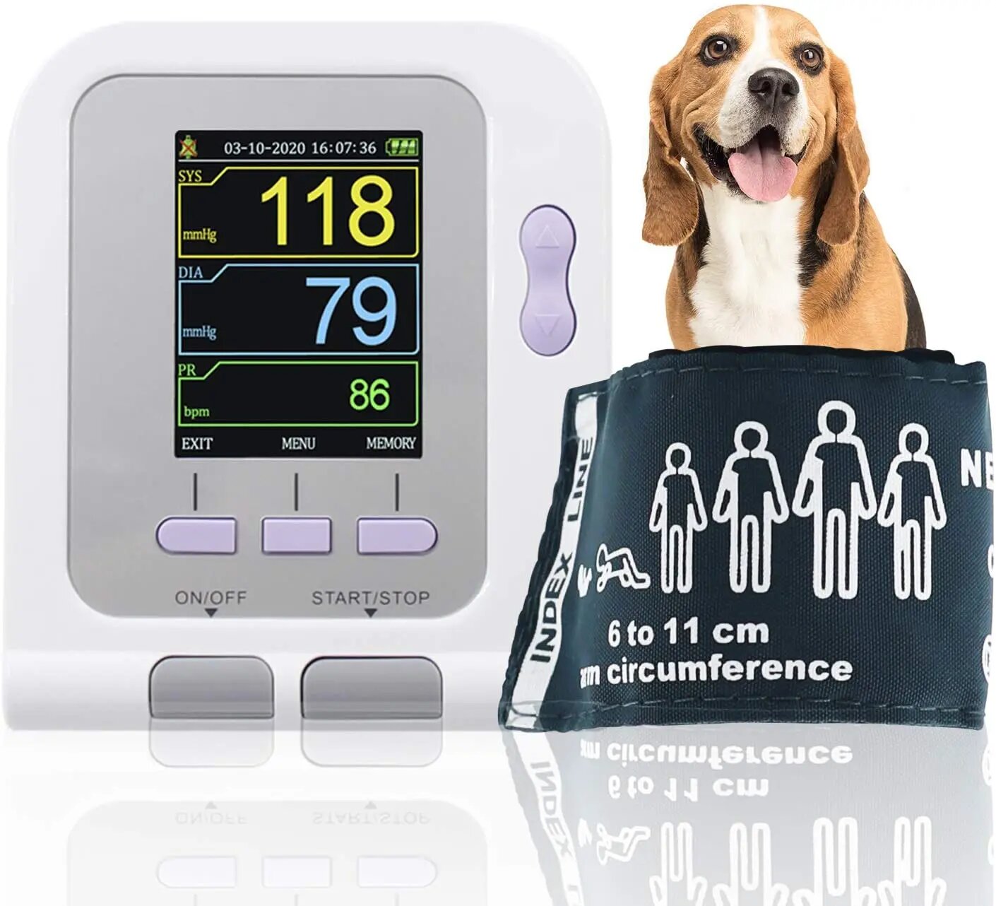 Электронный тонометр для животных Contec Vet CONTEC08A-VET 08A Vet One Cuff
