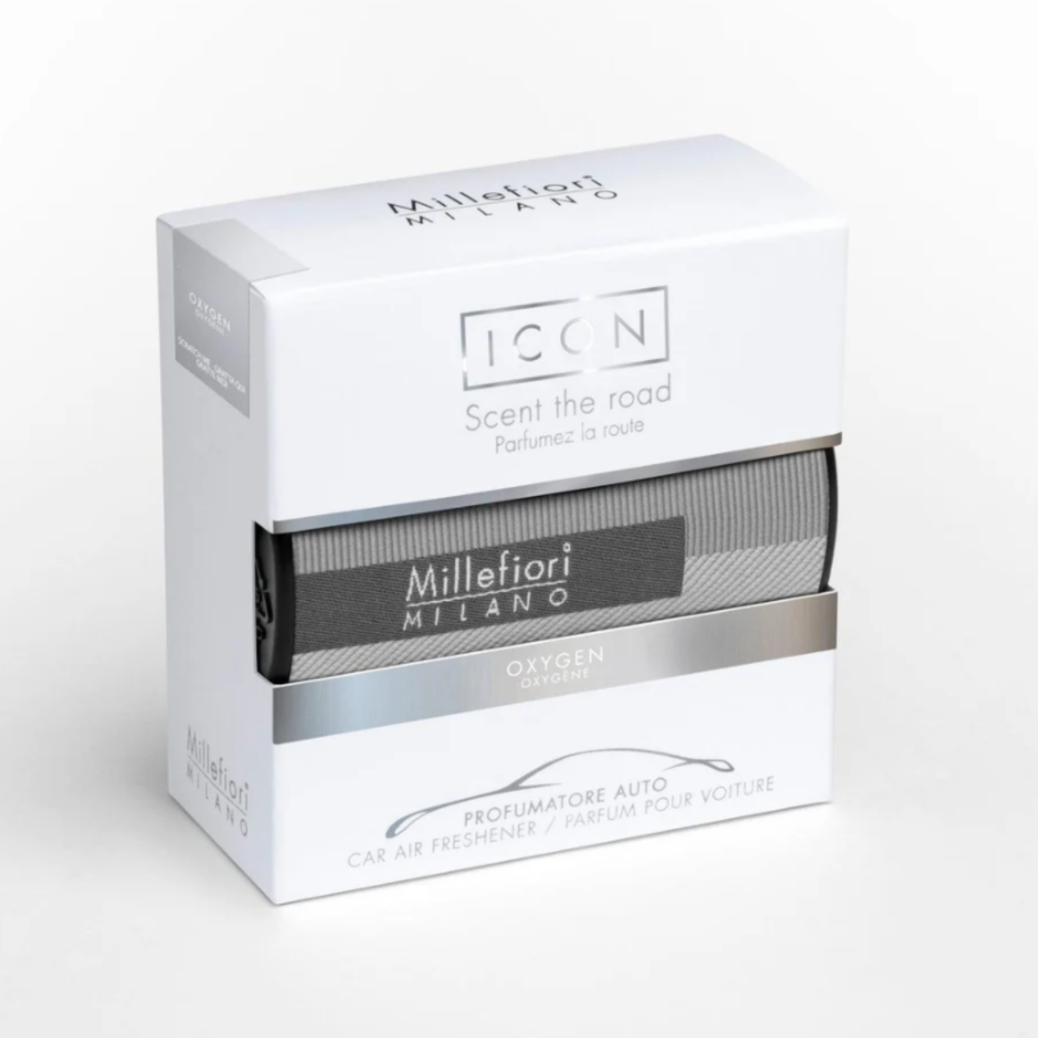 Ароматизатор для автомобиля Millefiori Milano ICON TEXTILE GEOMETRIC "OXYGEN" 17CAR46
