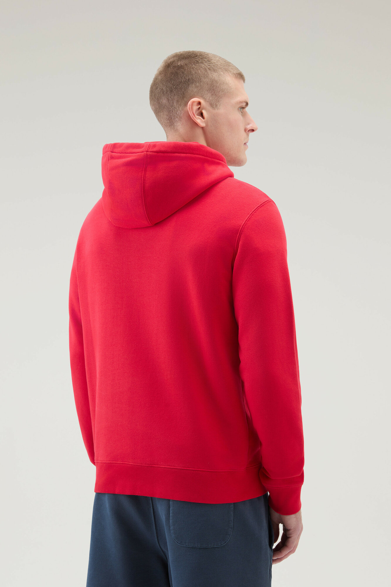 Толстовка спортивная Woolrich, размер XXL, , красный — фото 1