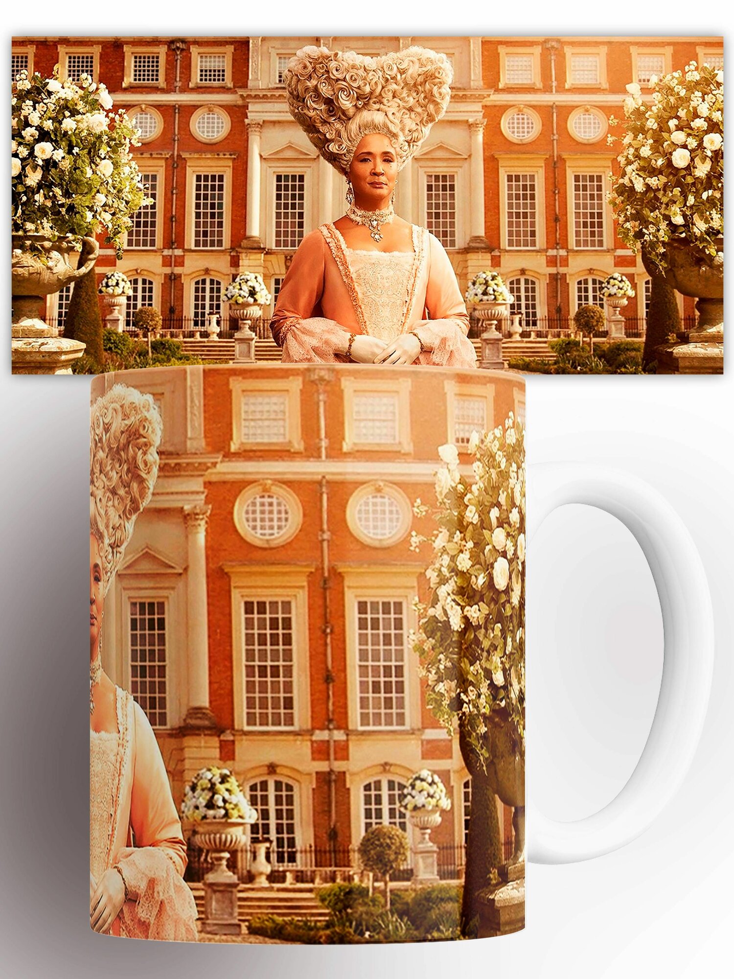 Кружка сериал Королева Шарлотта: История Бриджертонов Queen Charlotte: A Bridgerton Story 330 мл