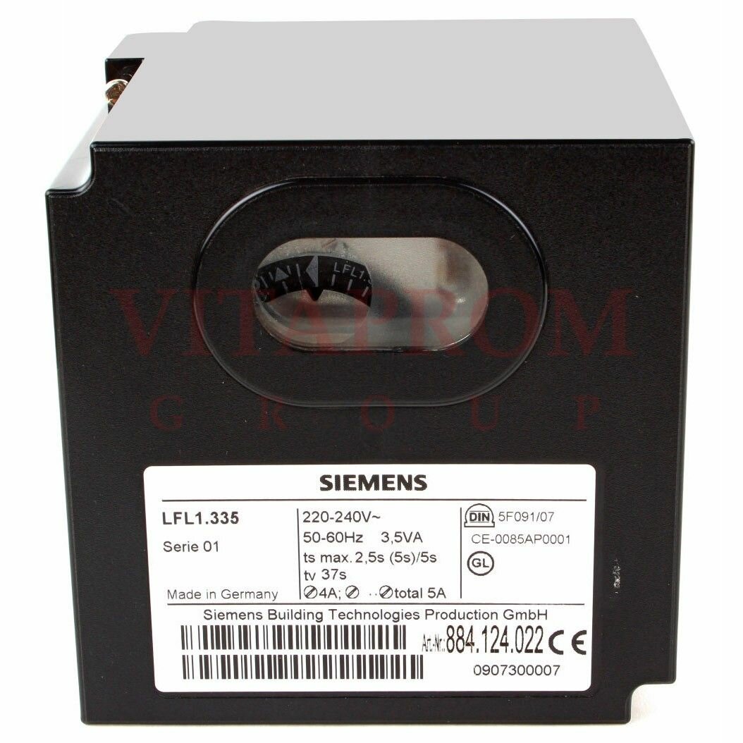 Блок управления горением Siemens LFL1.335