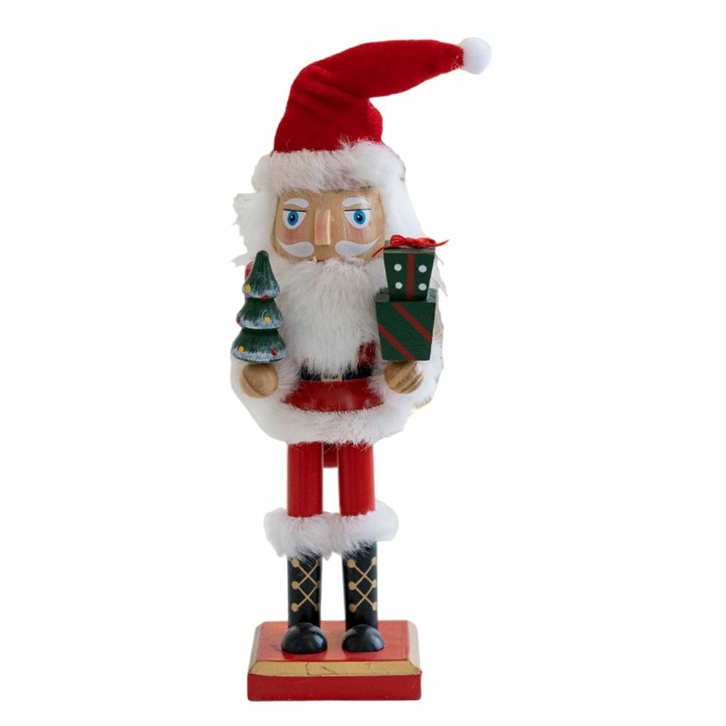 Замысловато вырезанные деревянные куклы-солдаты, рождественские игрушки, праздничные украшения, прекрасное ремесло