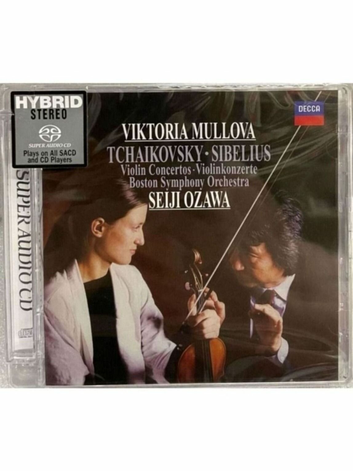 Музыка SACD 4845133 Viktoria Mullova, Tchaikovsky / Sibelius, Boston Symphony Orchestra, Seiji Ozawa - Violin Concertos Violinkonzerte, Ori*inal