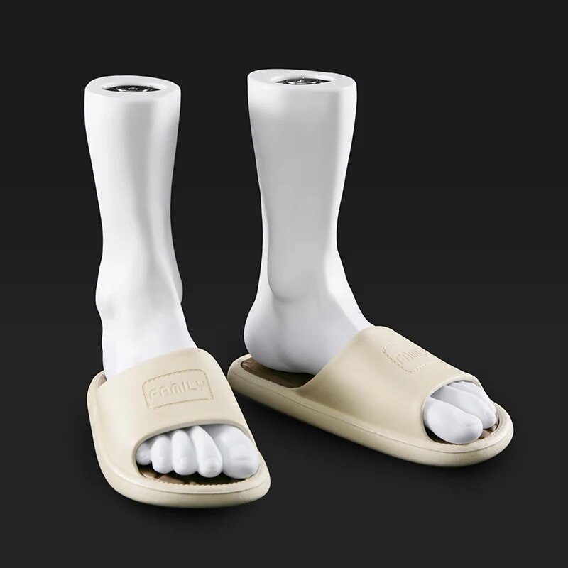 Бесшовный ПВХ манекен мужской ноги