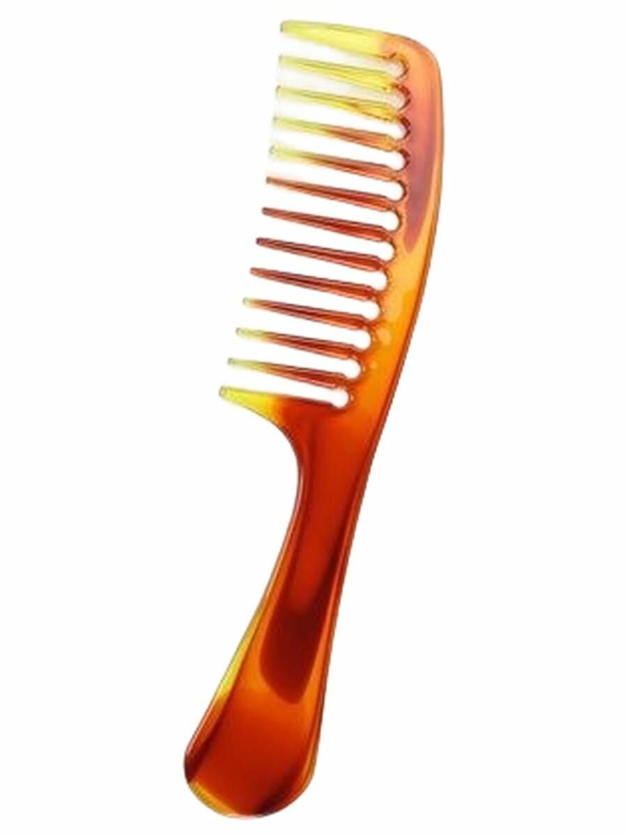 Расчёска, 22 5 ( 1) см, цвет янтарный