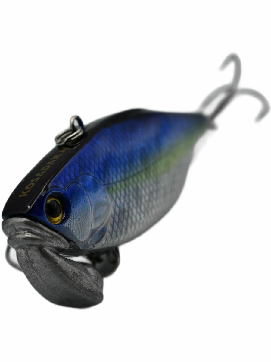 Виб воблер Kosadaka Trigon TN 70мм 31.5г REV (Революция) Сильная вибрация, Дальний заброс, Ловля Щуки и Судака Японское качество