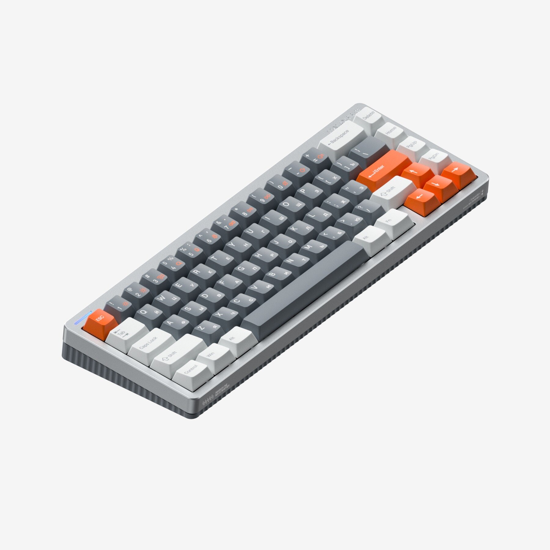 Игровая клавиатура на магнитных переключателях NuPhy Halo65 HE, Magnetic Coral Switch(русская раскладка)